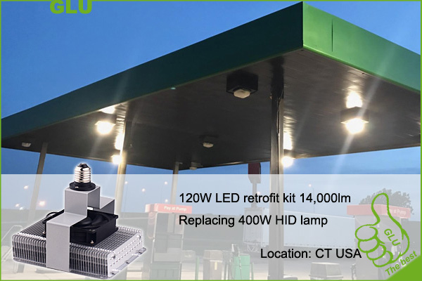 acorn post top retrofit LED lamp,HID retrofit LED lamps,garage canopy ...