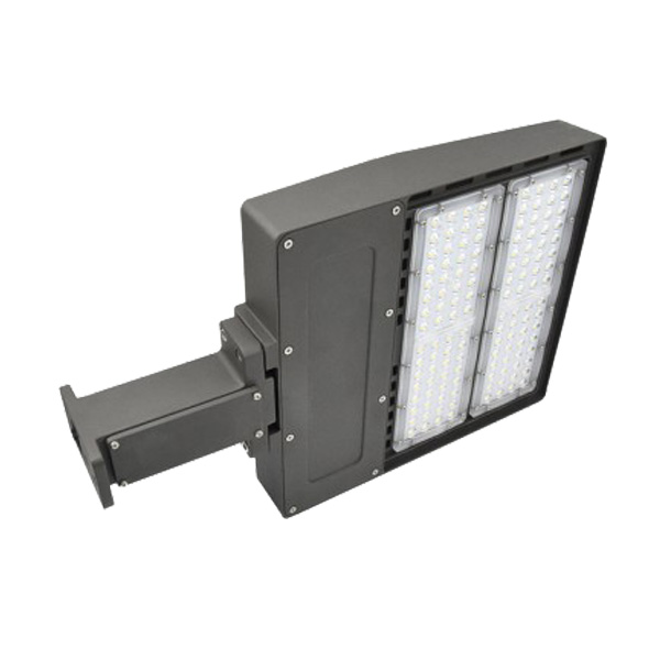 Parking lot pole lighting shoe box LED fixture - Green LED Union ...