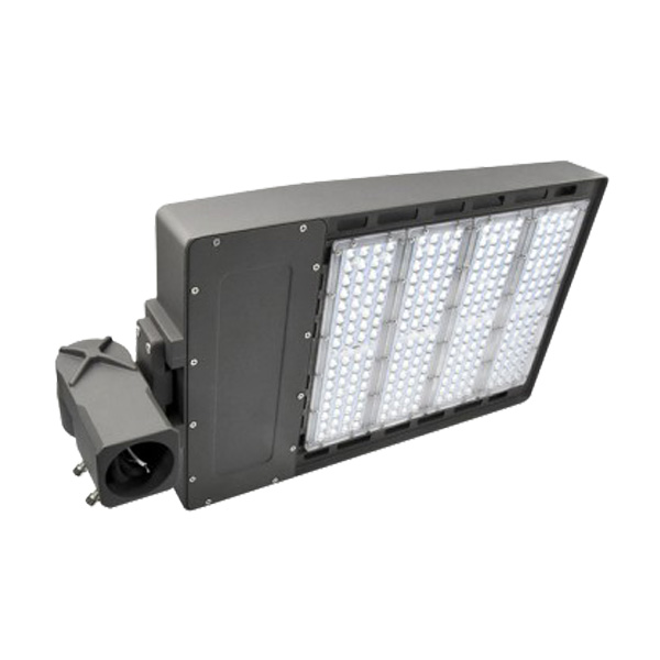 Parking lot pole lighting shoe box LED fixture - Green LED Union ...