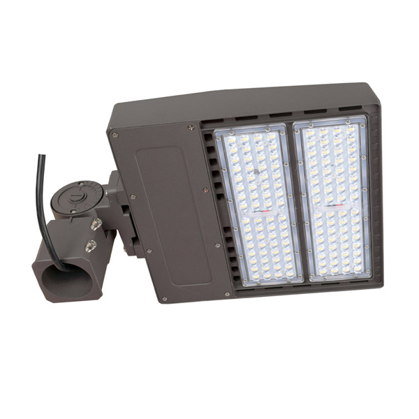 Parking lot pole lighting shoe box LED fixture - Green LED Union ...